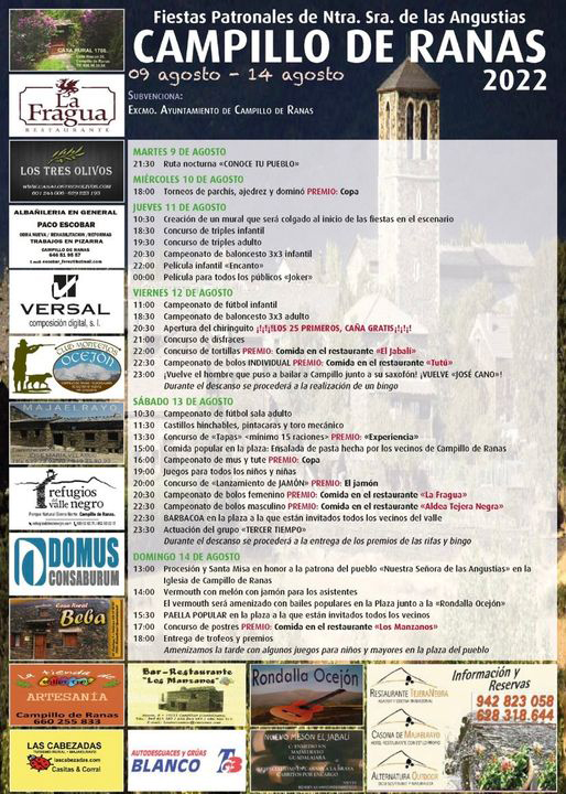 Campillo de Ranas se entrega a la fiesta - Henares al día