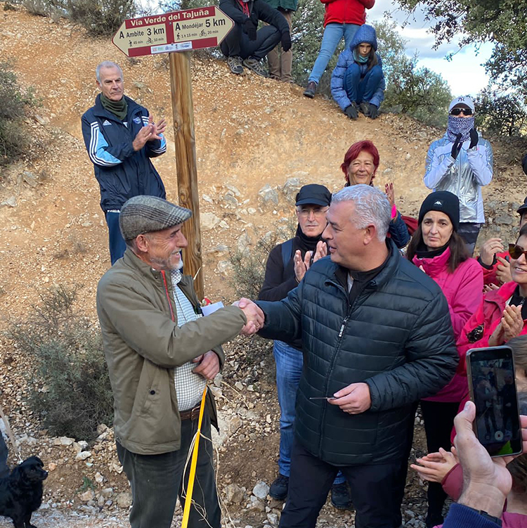 Ambite y Móndejar,. unidos por la Vía Verde del Tajuña - Henares al día