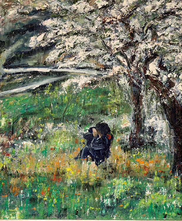 La artista Ana Bravo presenta su obra en la Biblioteca de Alovera ...