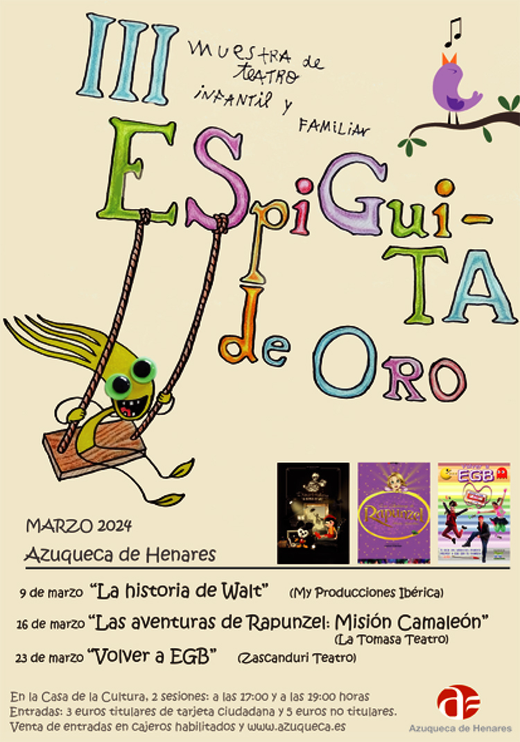 La Espiguita de Oro arranca el 9 de marzo con tres espectáculos ...